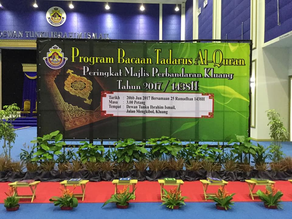 Majlis Tadarus dan Khatam Al-Quran peringkat Majlis Perbandaran Kluang ...